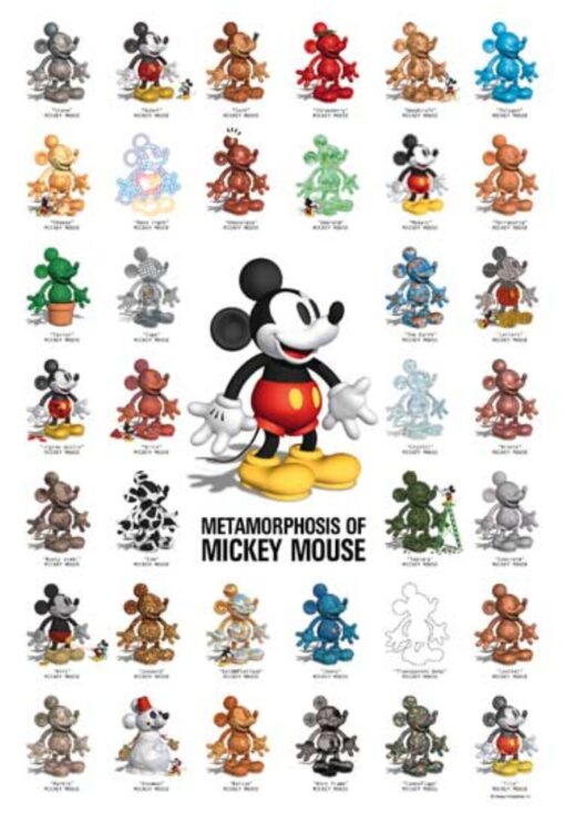DM-1000-300 Tenyo Disney Metamorphosis of Mickey Mouse ...